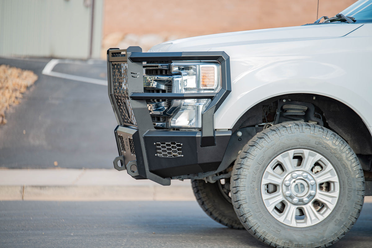 Frontier Series 2017-2019 Ford F250/F550 Front Bumper - Full Guard Mod ...