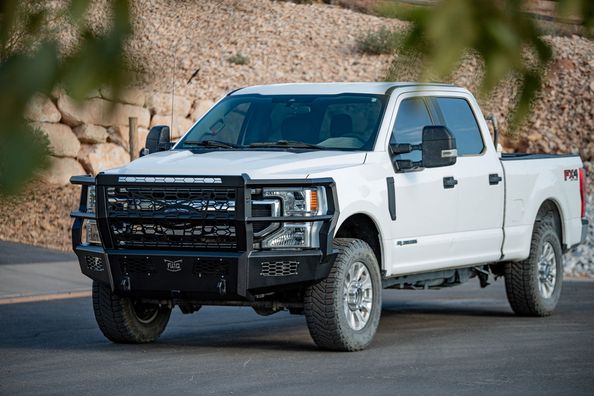 Frontier Series 2020-2022 Ford F250/F550 Front Bumper - Full Guard Mod ...