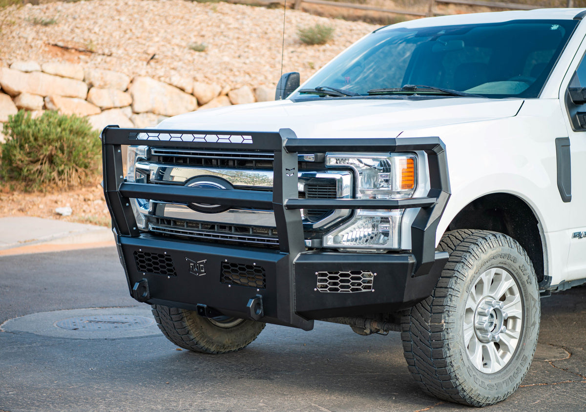 Frontier Series 2017-2019 Ford F250/F550 Front Bumper - Full Guard Mod ...