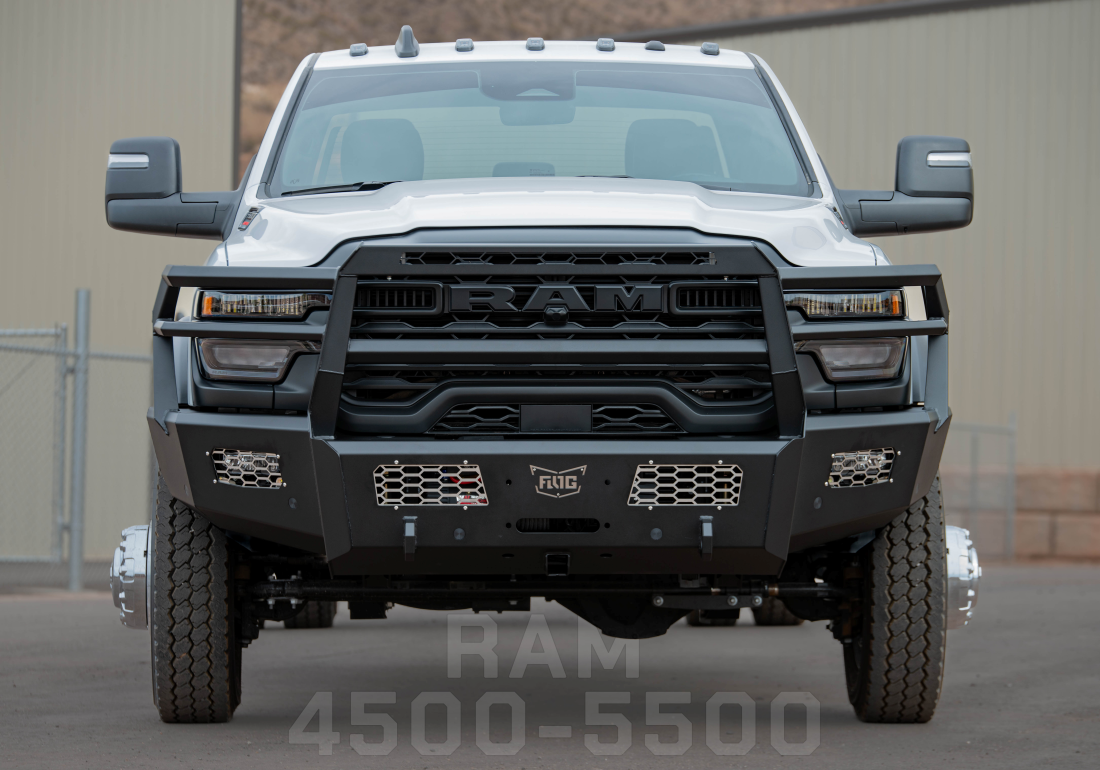 Frontier Series 2025+ Dodge Ram 4500/5500 Front Bumper - Full Guard ...