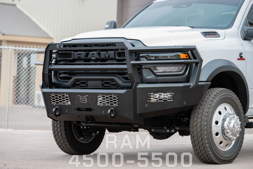 Frontier Series 2025+ Dodge Ram 4500/5500 Front Bumper - Full Guard ...