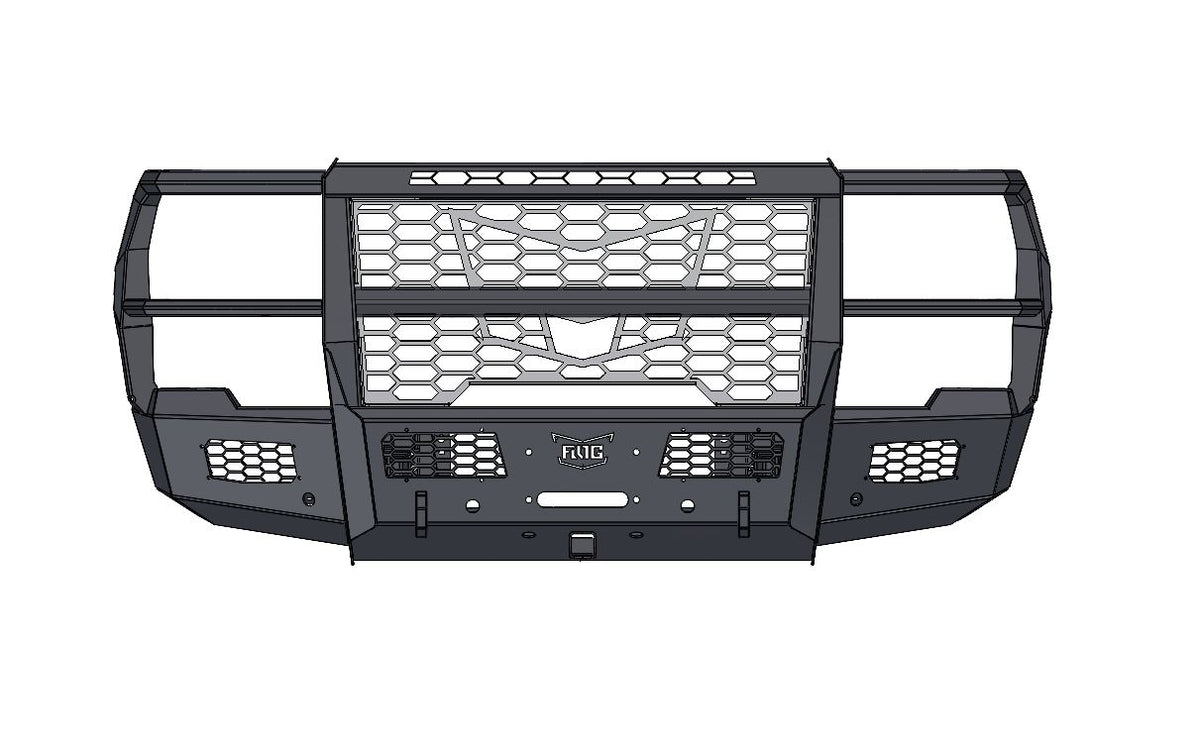 Frontier Series 2024+ GMC 2500/3500 Front Bumper - Full Guard Model ...