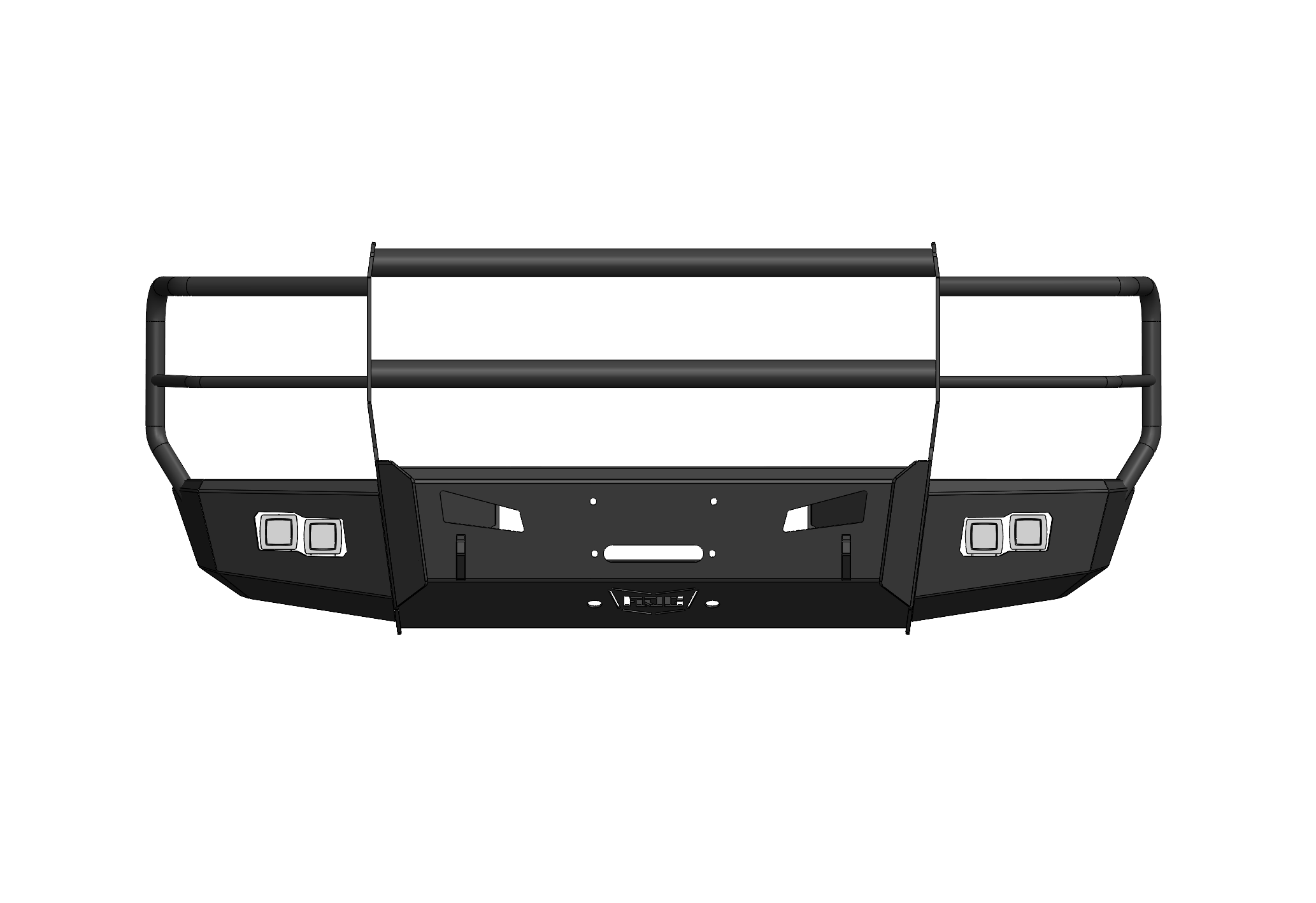 Frontier Series 2010-2018 Dodge 2500/3500 Front Bumper - Full Guard Mo ...