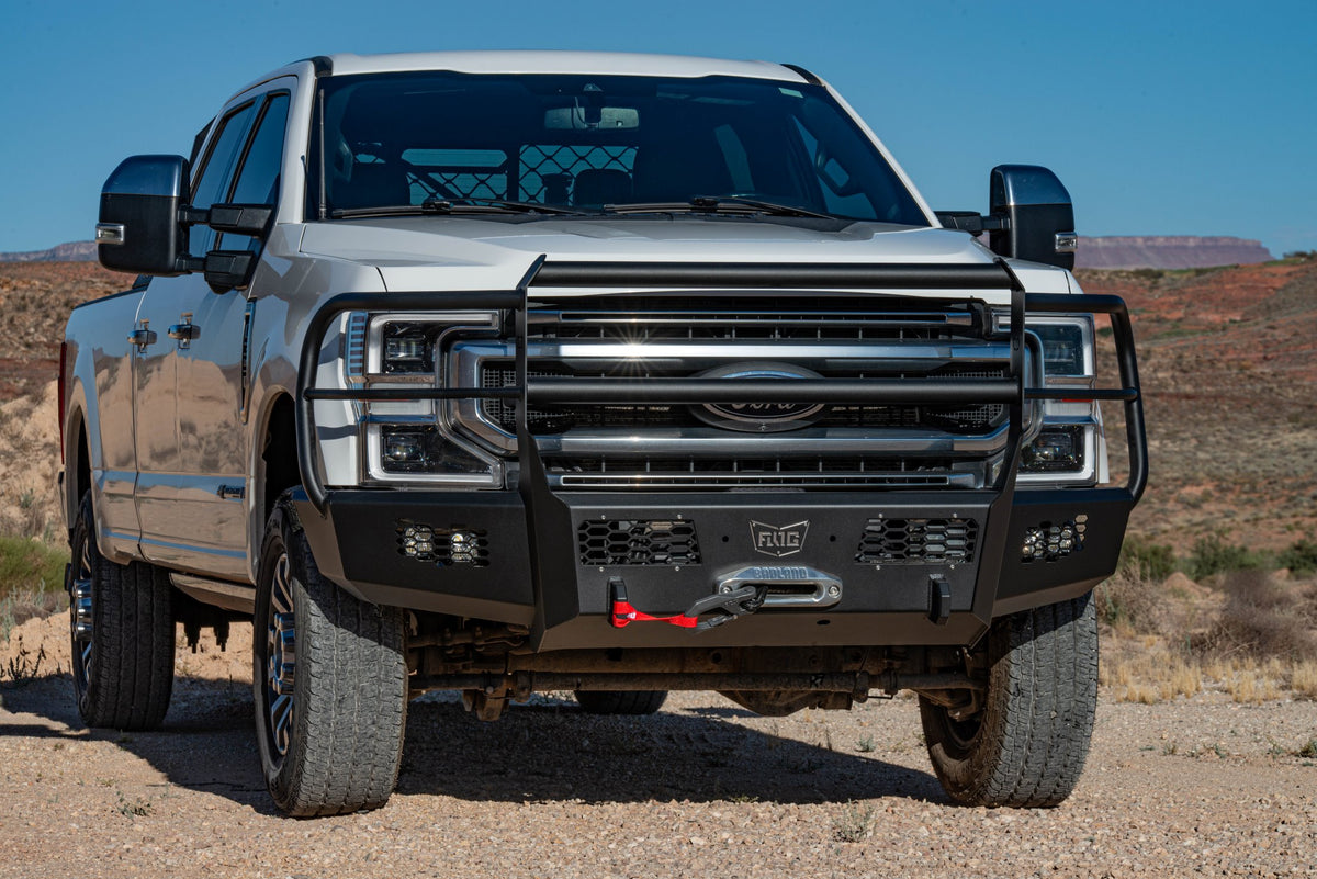 Frontier Series 2020-2022 Ford F250/F550 Front Bumper - Full Guard Mod ...