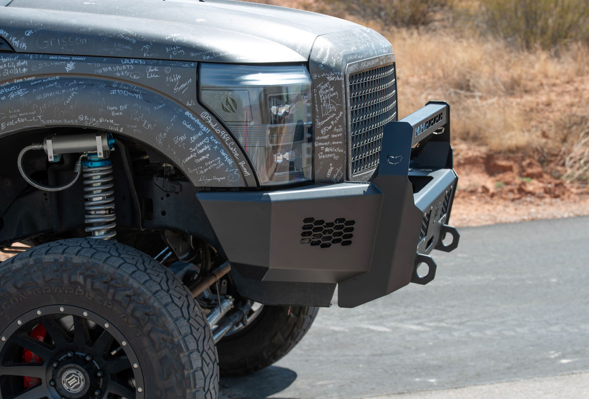 Frontier Series 2011-2016 Ford F250/F550 Front Bumper - Bull Bar Model ...