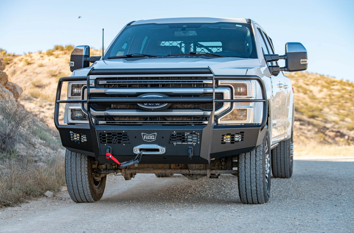 Frontier Series 2017-2019 Ford F250/F550 Front Bumper - Full Guard Mod ...