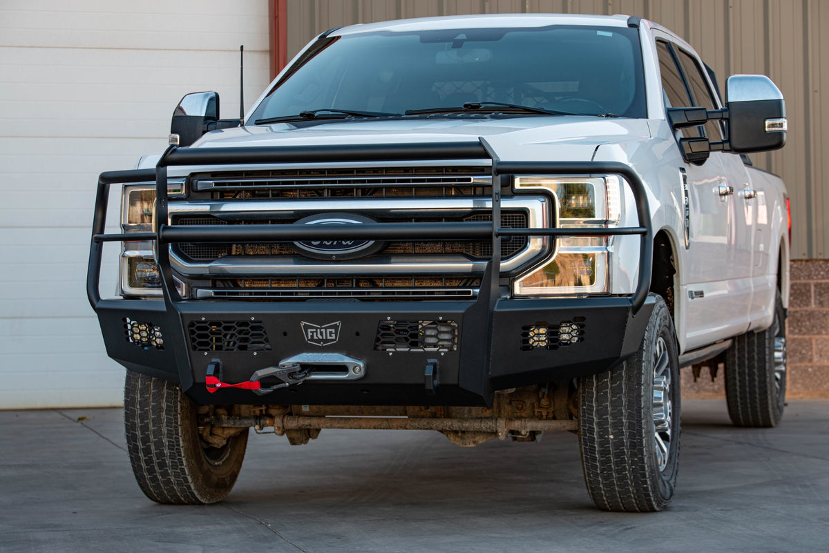 Frontier Series 2017-2019 Ford F250/F550 Front Bumper - Full Guard Mod ...