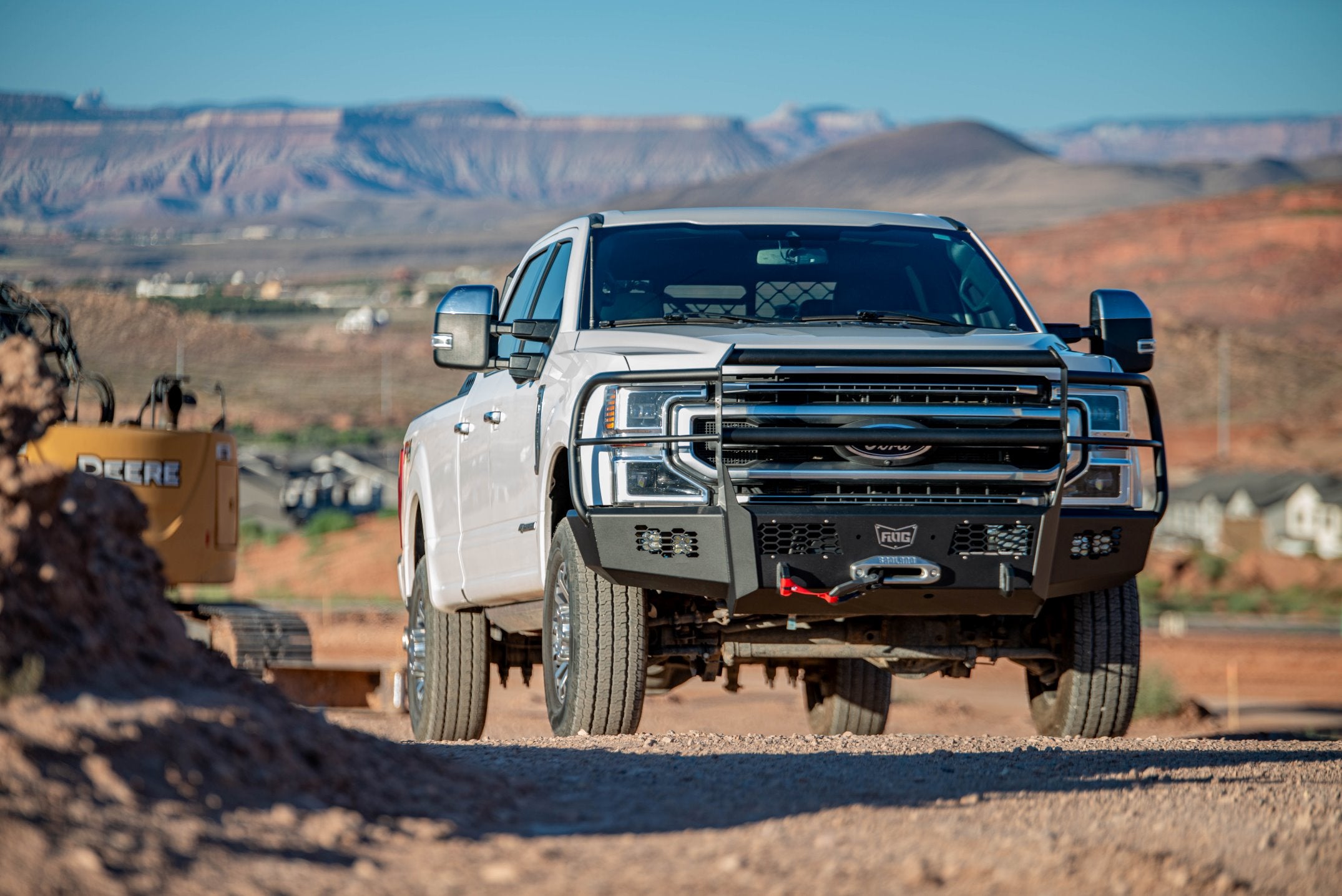 Frontier Series 2017-2019 Ford F250/F550 Front Bumper - Full Guard Mod ...