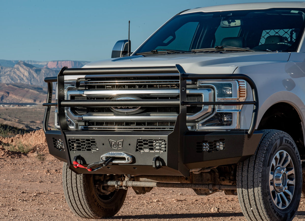 Frontier Series 2020-2022 Ford F250/F550 Front Bumper - Full Guard Mod ...